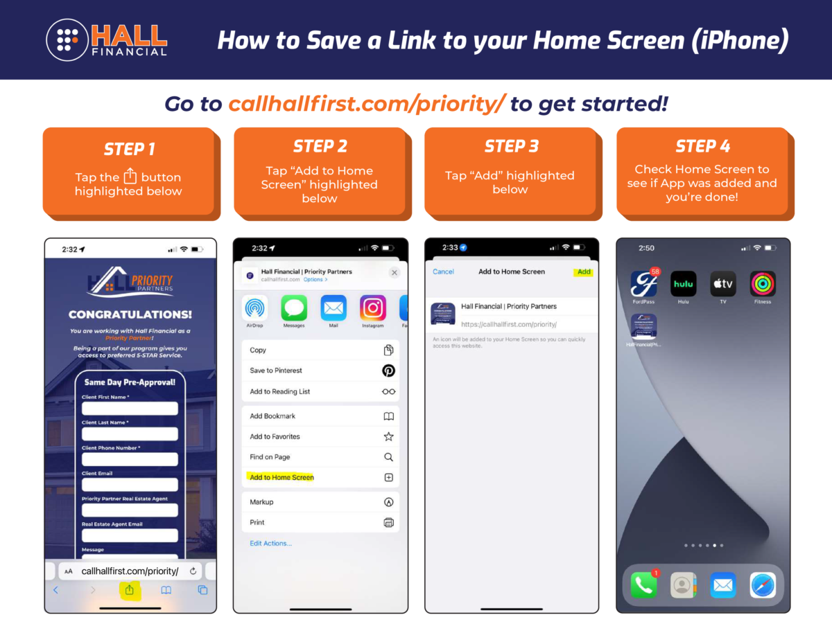 Download Our App | Priority Partner | Hall Financial